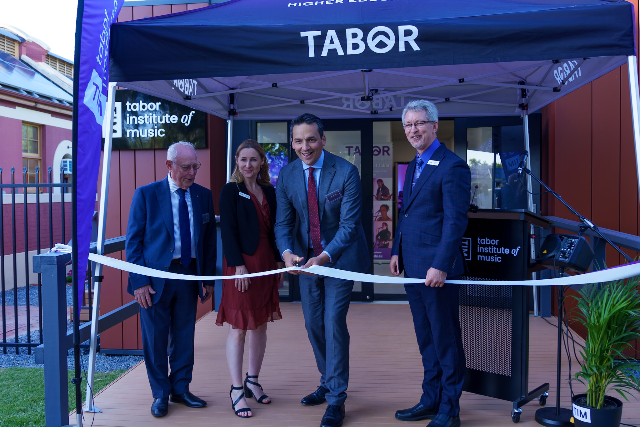 Minister Boyer Marks the Grand Opening of Tabor Institute of Music (TIM ...